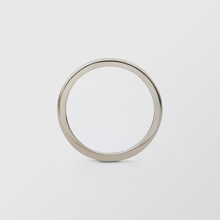 Soft, plain ring - Ring in 18K yellow gold, 2,0 mm.