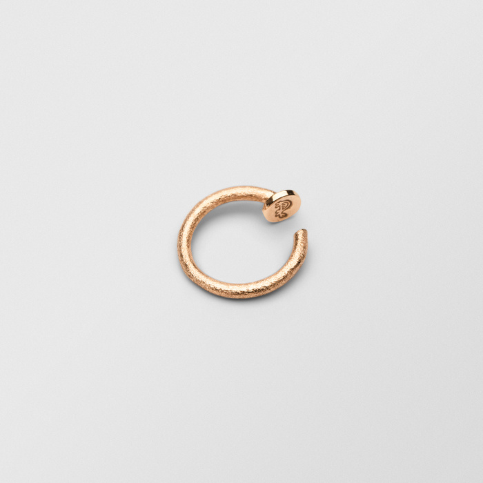 Belle Ear Cuff - Earring in 18K yellow gold, 12,5 mm.