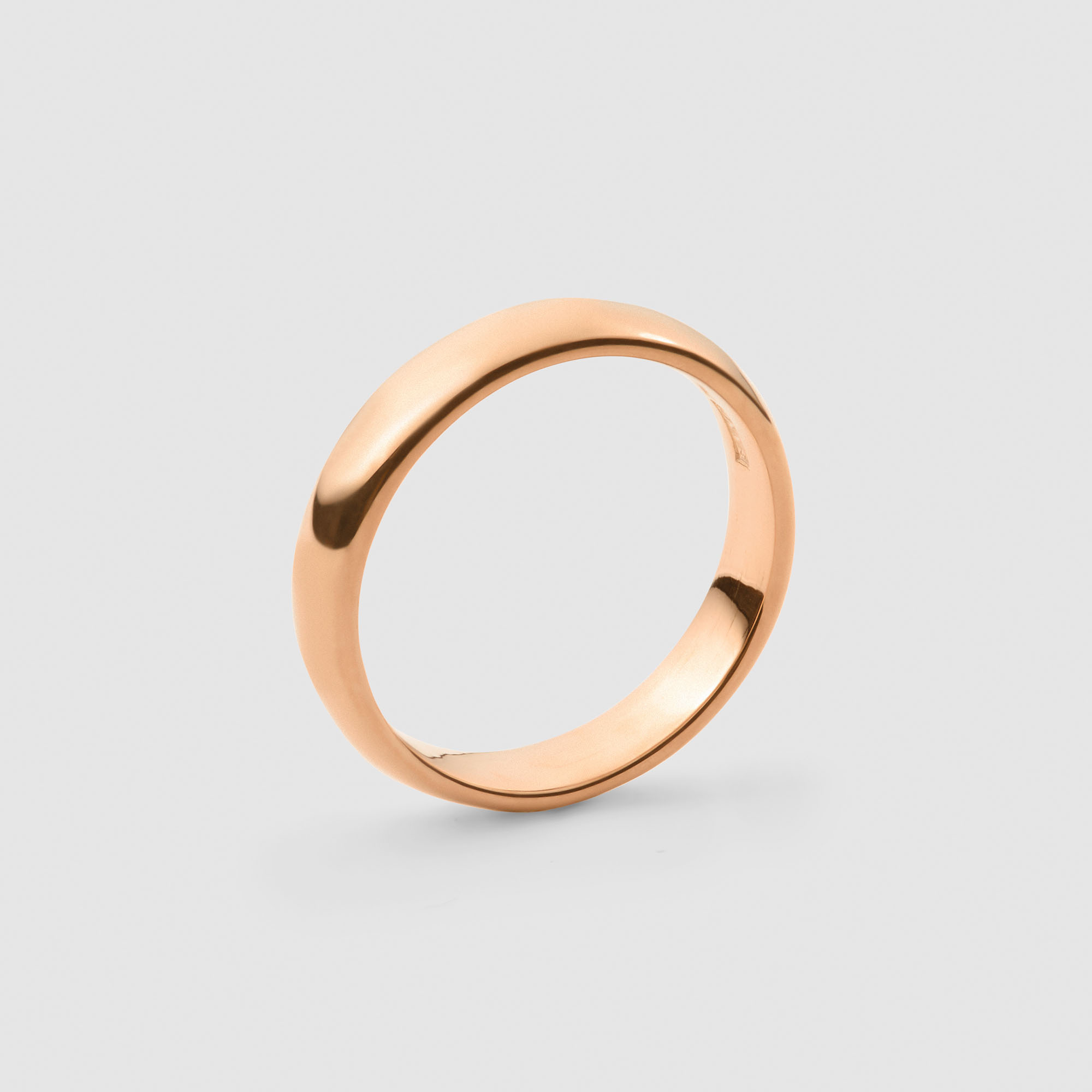 Sture, plain ring - Ring in 18K yellow gold, 5,0 mm.