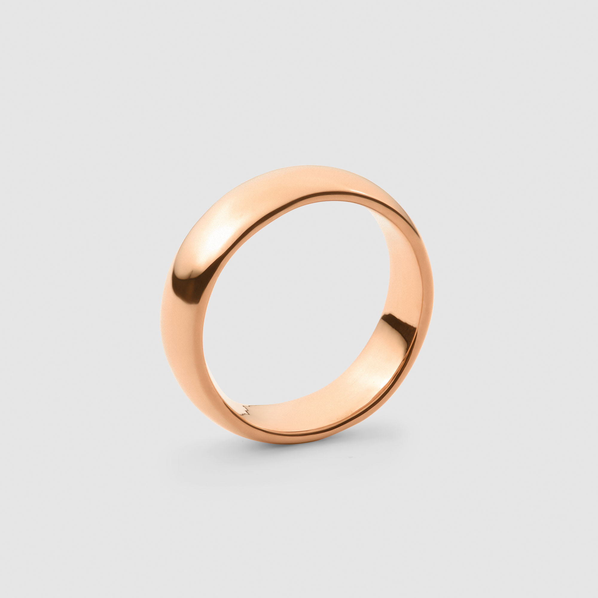 Sture, plain ring - Ring in 18K yellow gold, 7,0 mm.