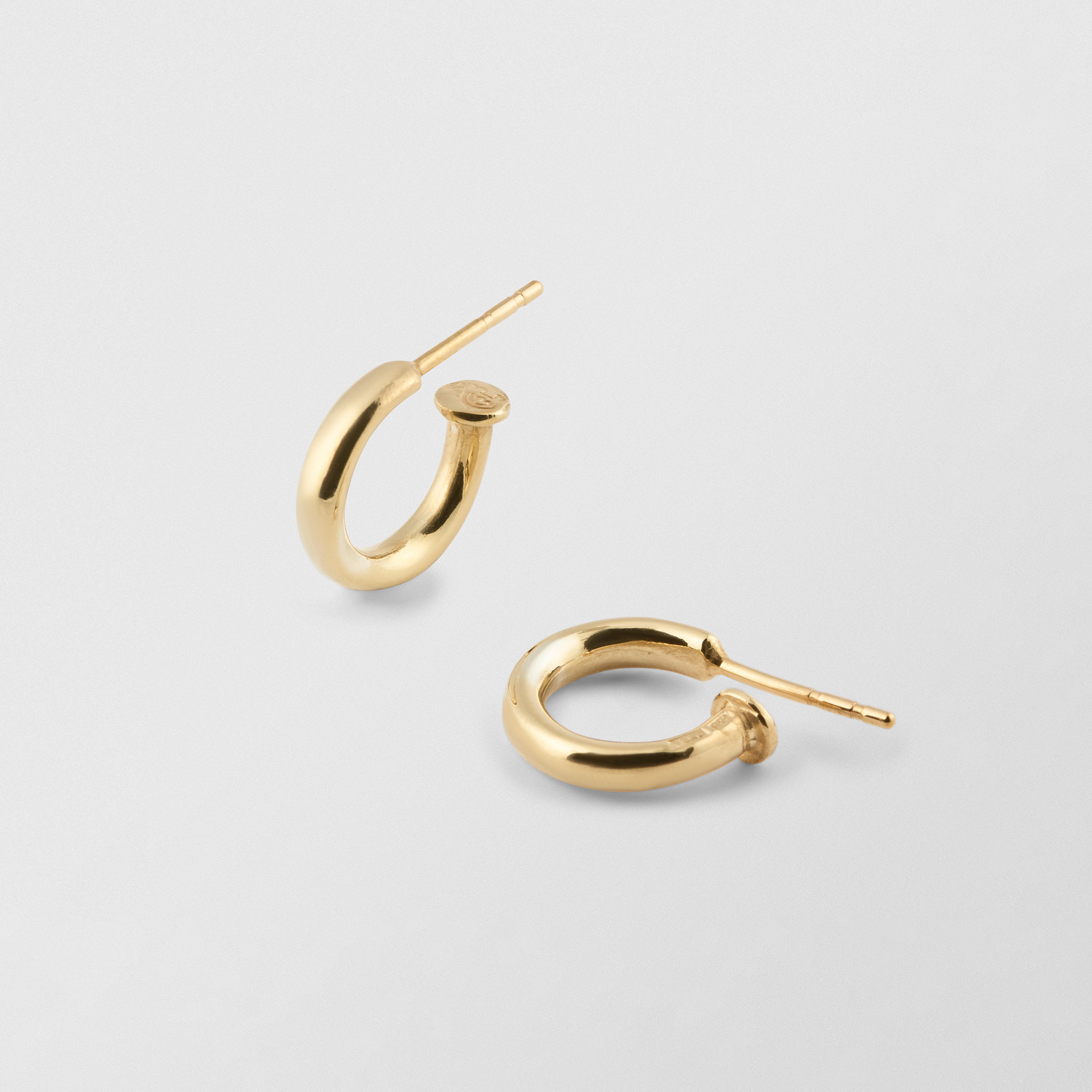 Sinne Creol - Örhängen i 18K gult guld, 11 mm.